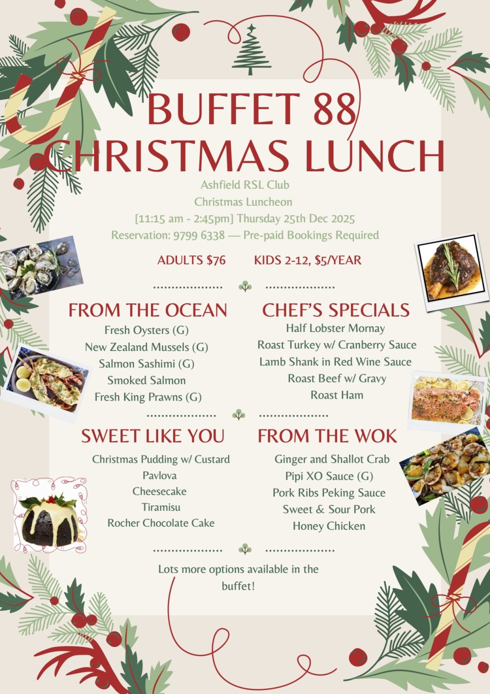 Dining | Ashfield RSL